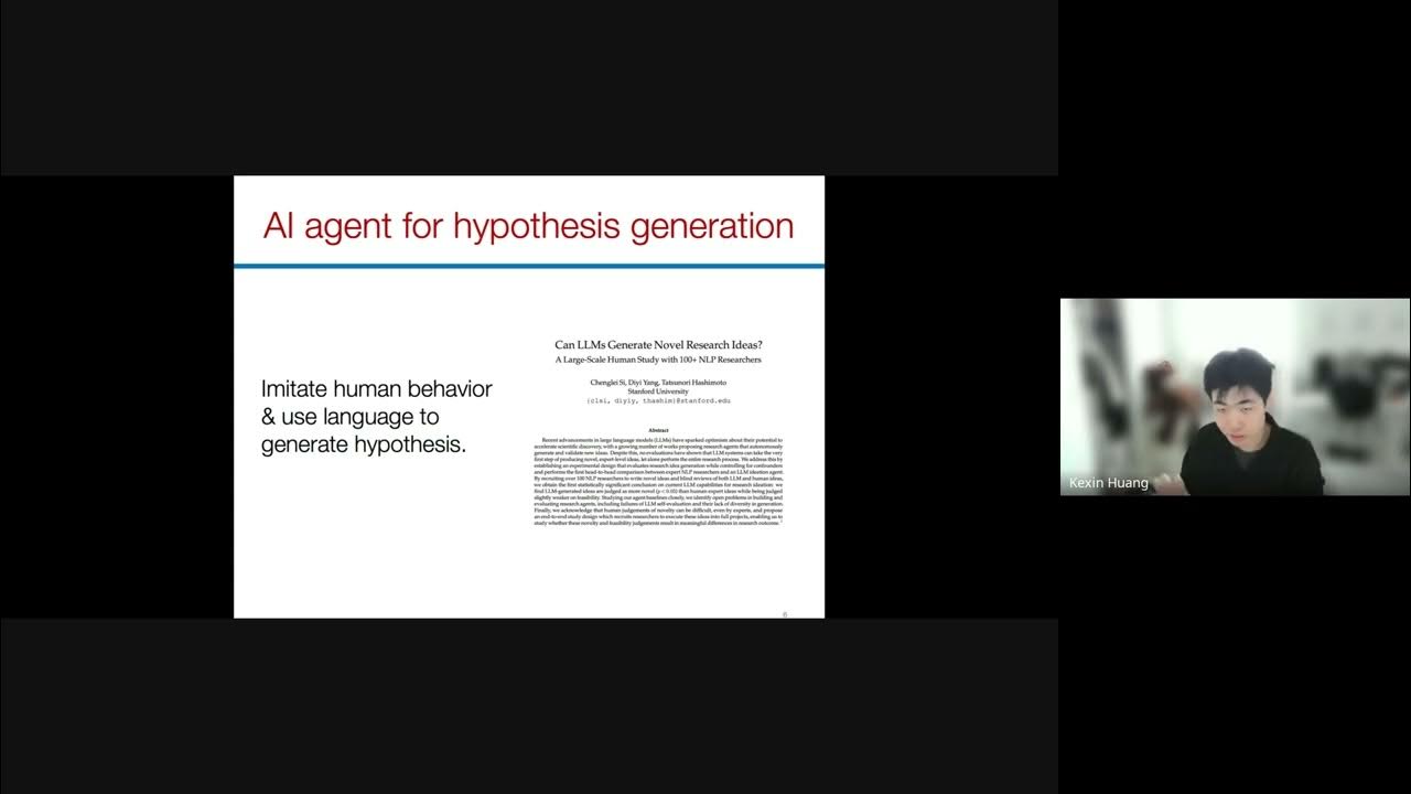 Automated Hypothesis Validation with Agentic Sequential Falsifications - YouTube