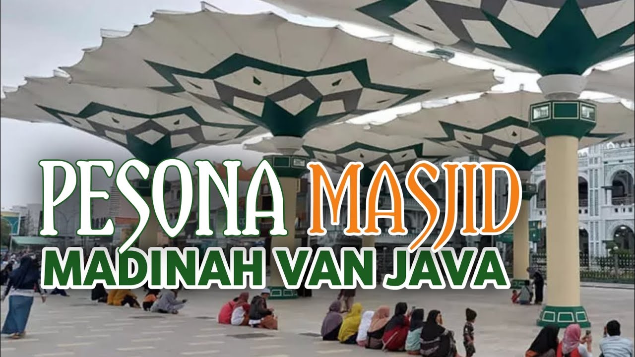 Pesona Malam hari Masjid madina van java pasuruan - YouTube