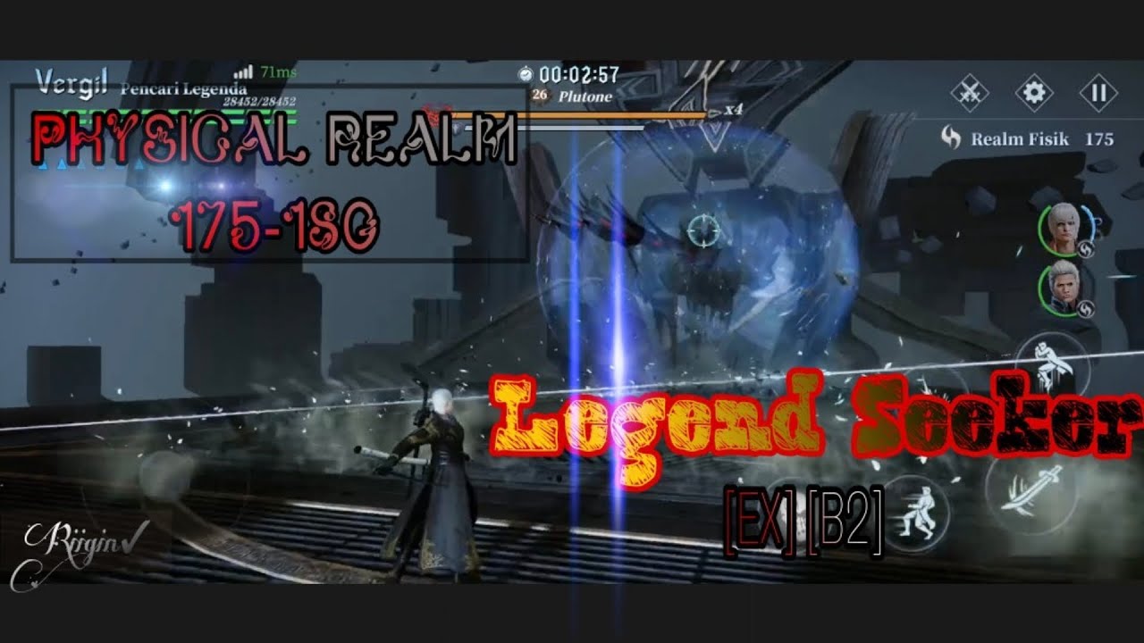 Realm Fisik Lantai 175 - 180 | Legend Seeker [EX] | Devil May Cry: Peak ...