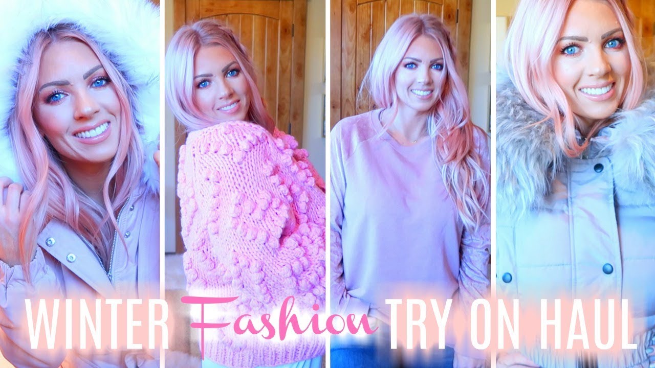 ️ WINTER FASHION TRY ON HAUL | Boohoo, American Eagle & Chicwish - YouTube
