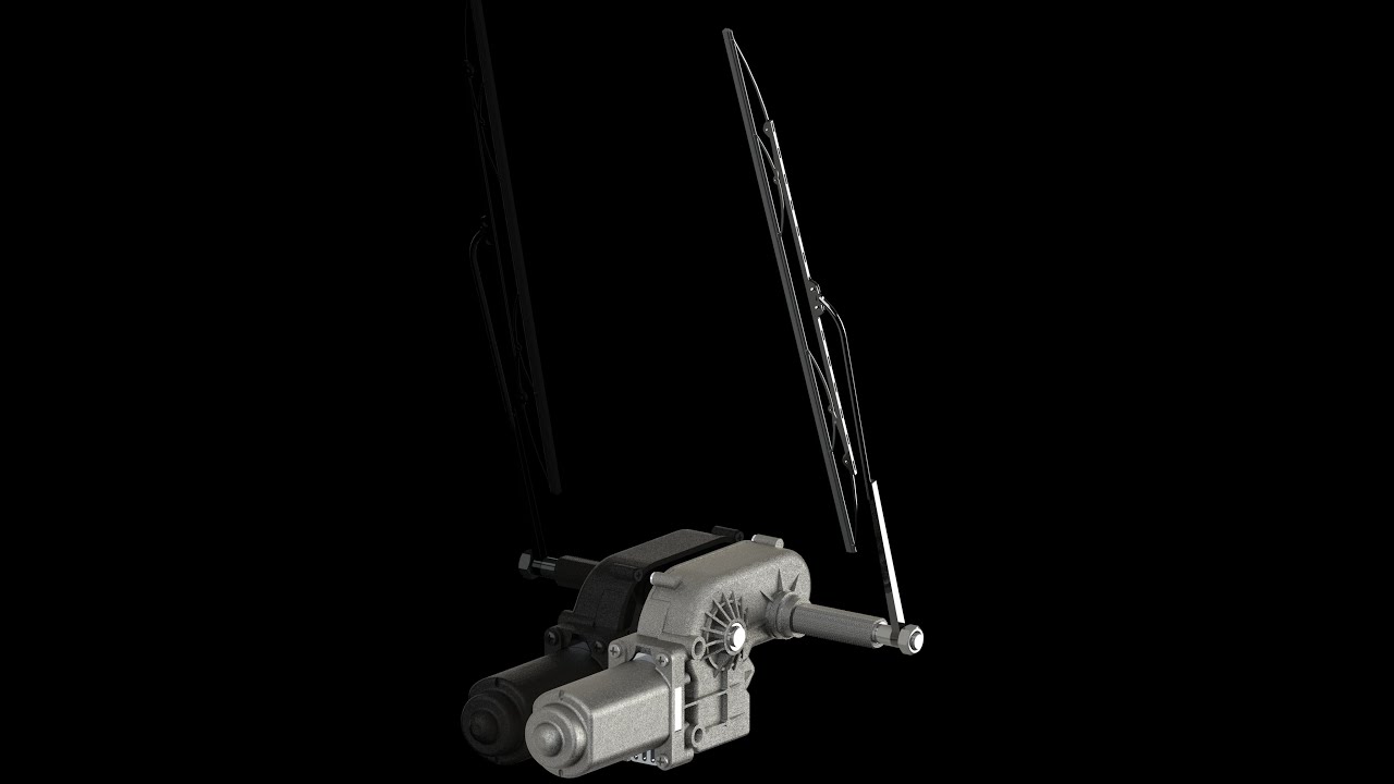 Wind Shield Wiper Mechanism - YouTube