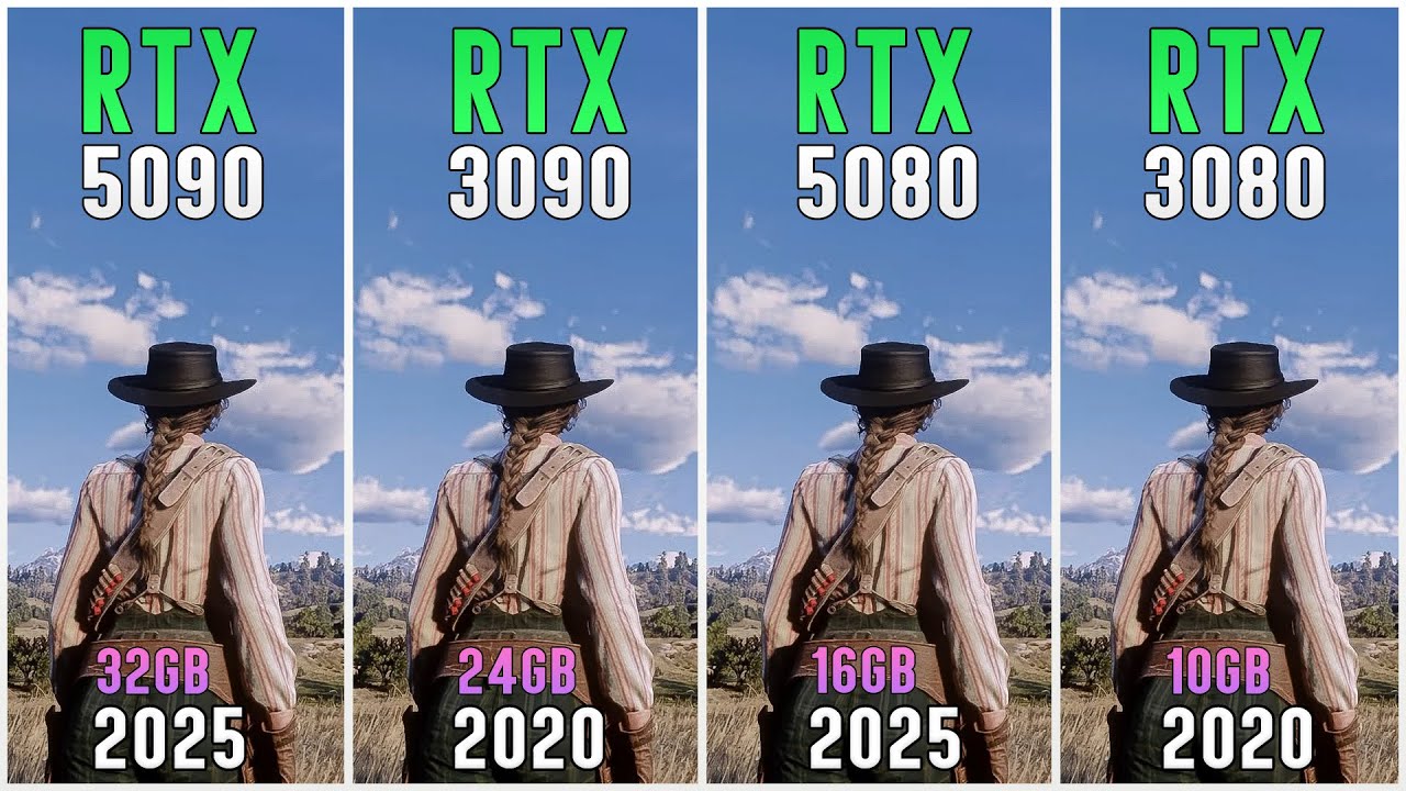 RTX 5090 vs RTX 3090 vs RTX 5080 vs RTX 3080 – 1080p, 1440p & 4K ...