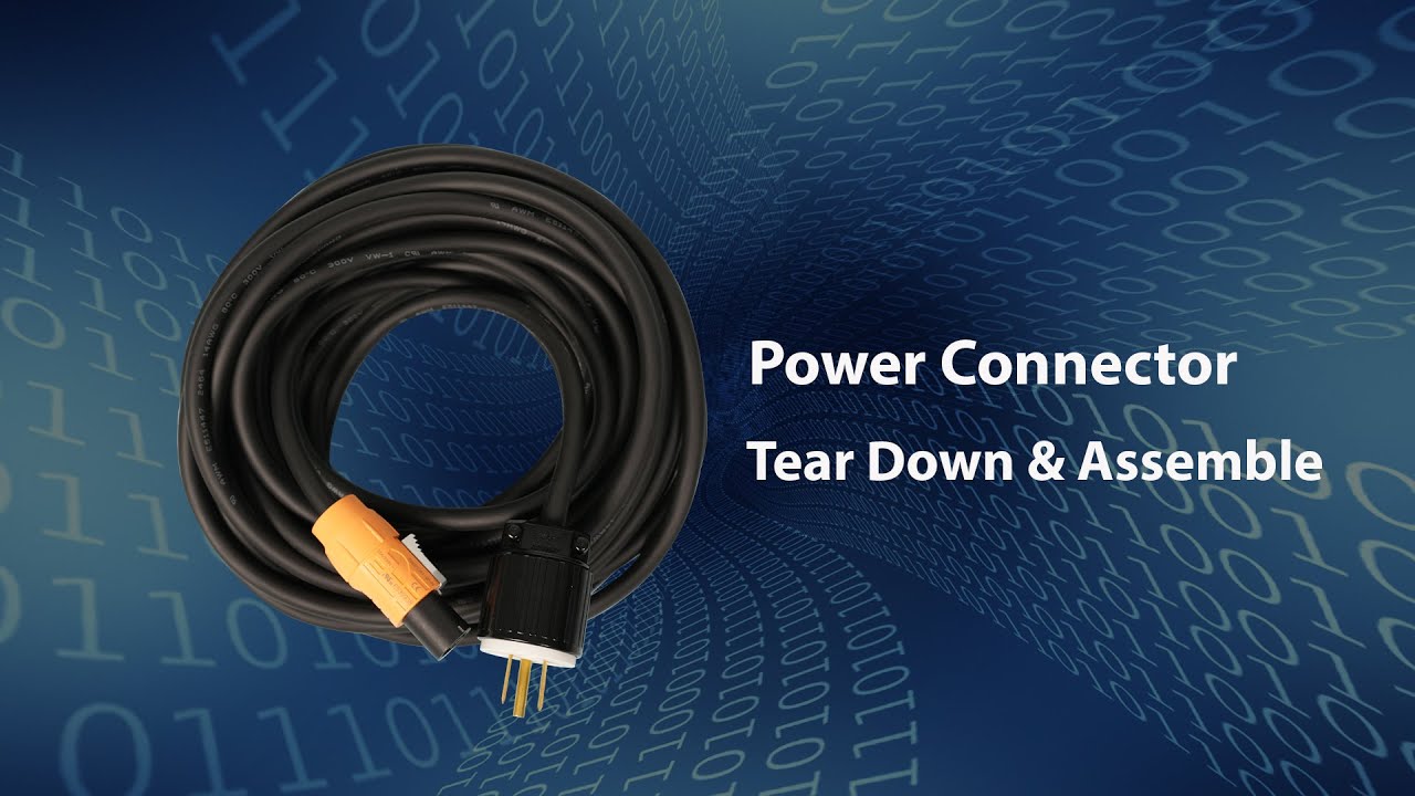 LED display power connector tear down & assemble | Grace Visual LED ...