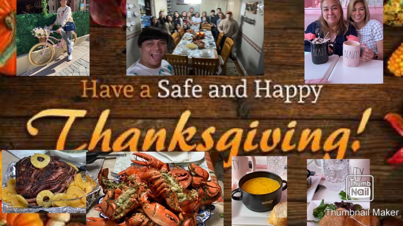 Happy Thanksgiving Day 2020|Family Dinner|Staying Safe|The Sassy Stew ...