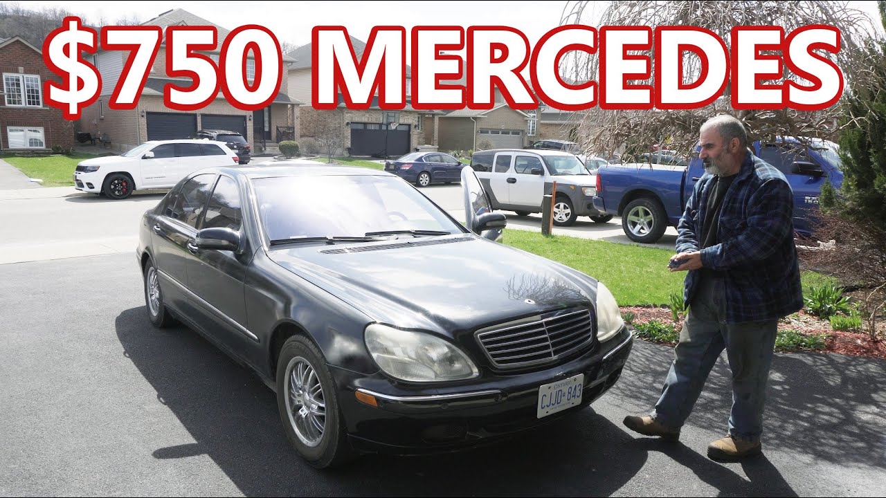 My Dad Bought a $750 MERCEDES BENZ S-Class! Insane DEAL! - YouTube