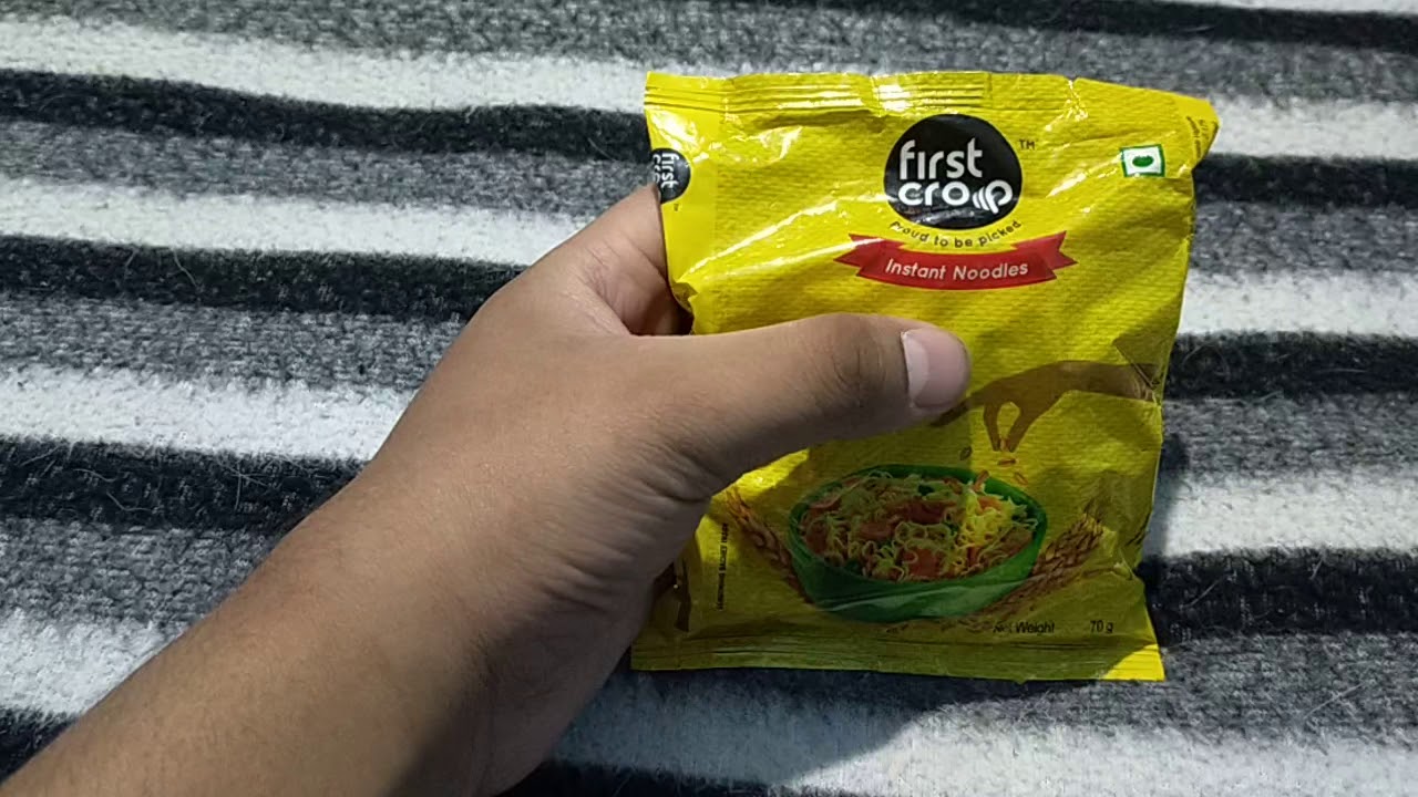 First Crop Instant Noodles | Better Noodles than Maggie for Sure - YouTube