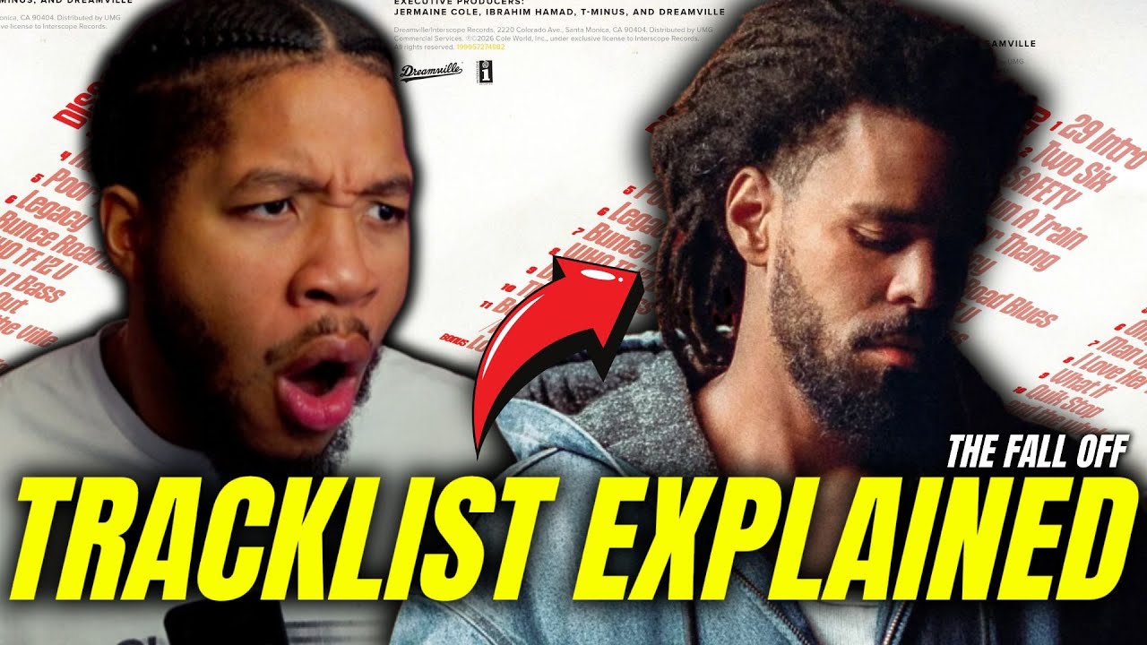 J. Cole EXPOSES The Meaning Behind The Fall Off Tracklist - YouTube