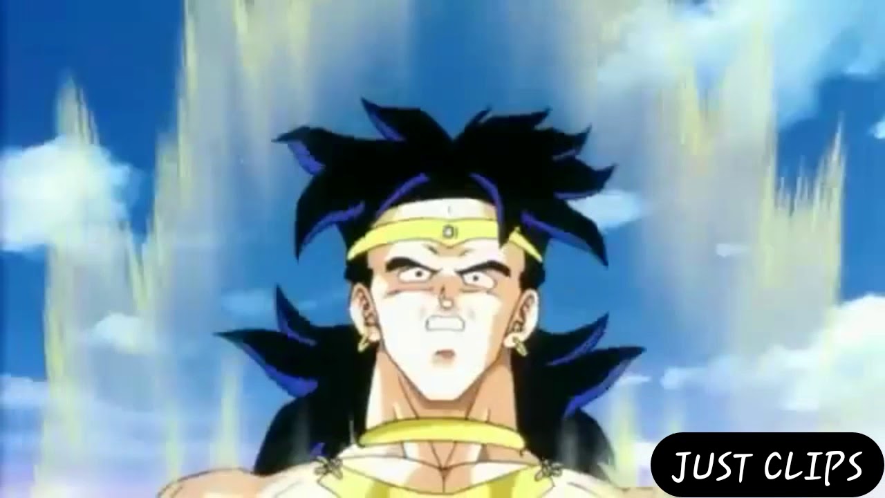 Broly turns into legendary super saiyan - YouTube