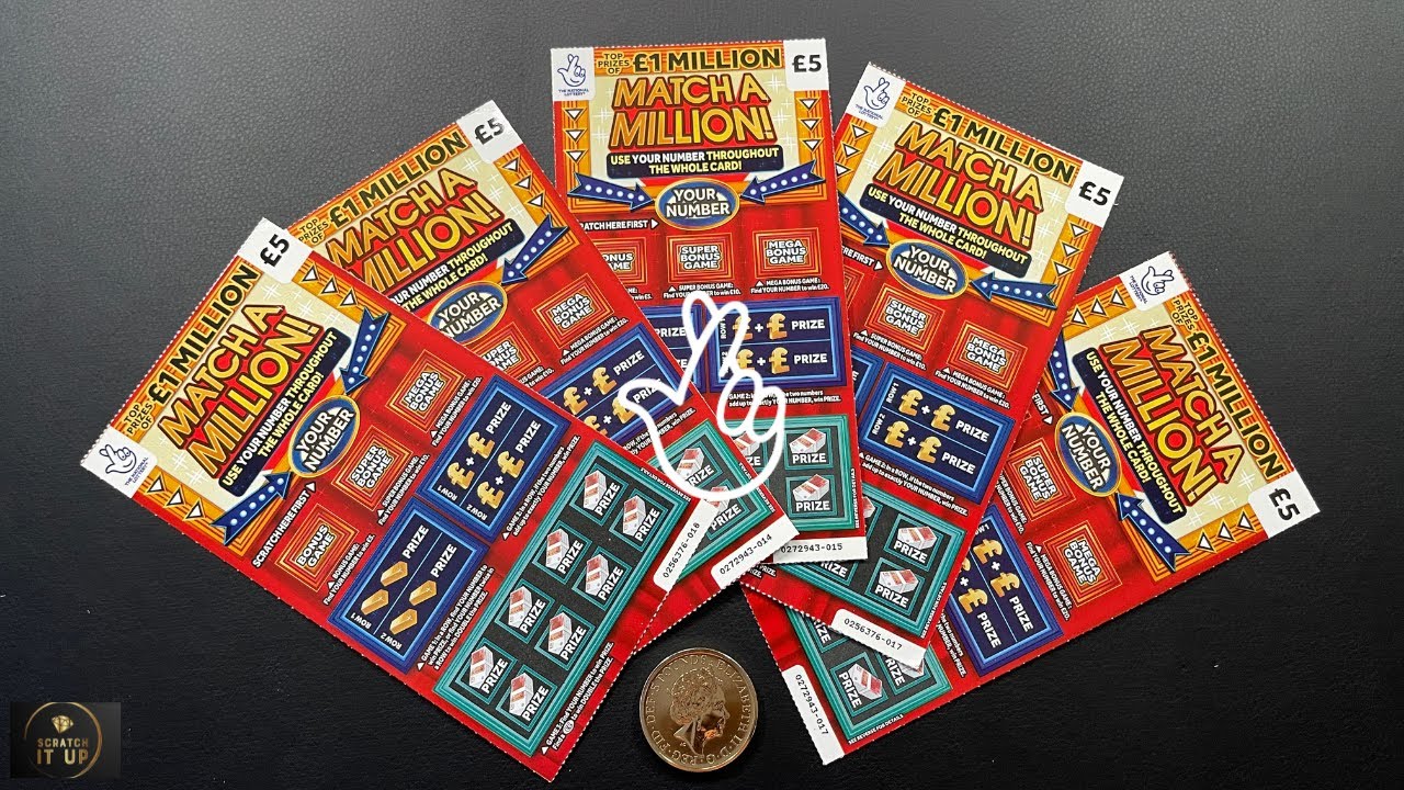 5x *Match A Million* ScratchCards 💎 𝐒𝐂𝐑𝐀𝐓𝐂𝐇 𝐈𝐓 𝐔𝐏 💎 National Lottery ...