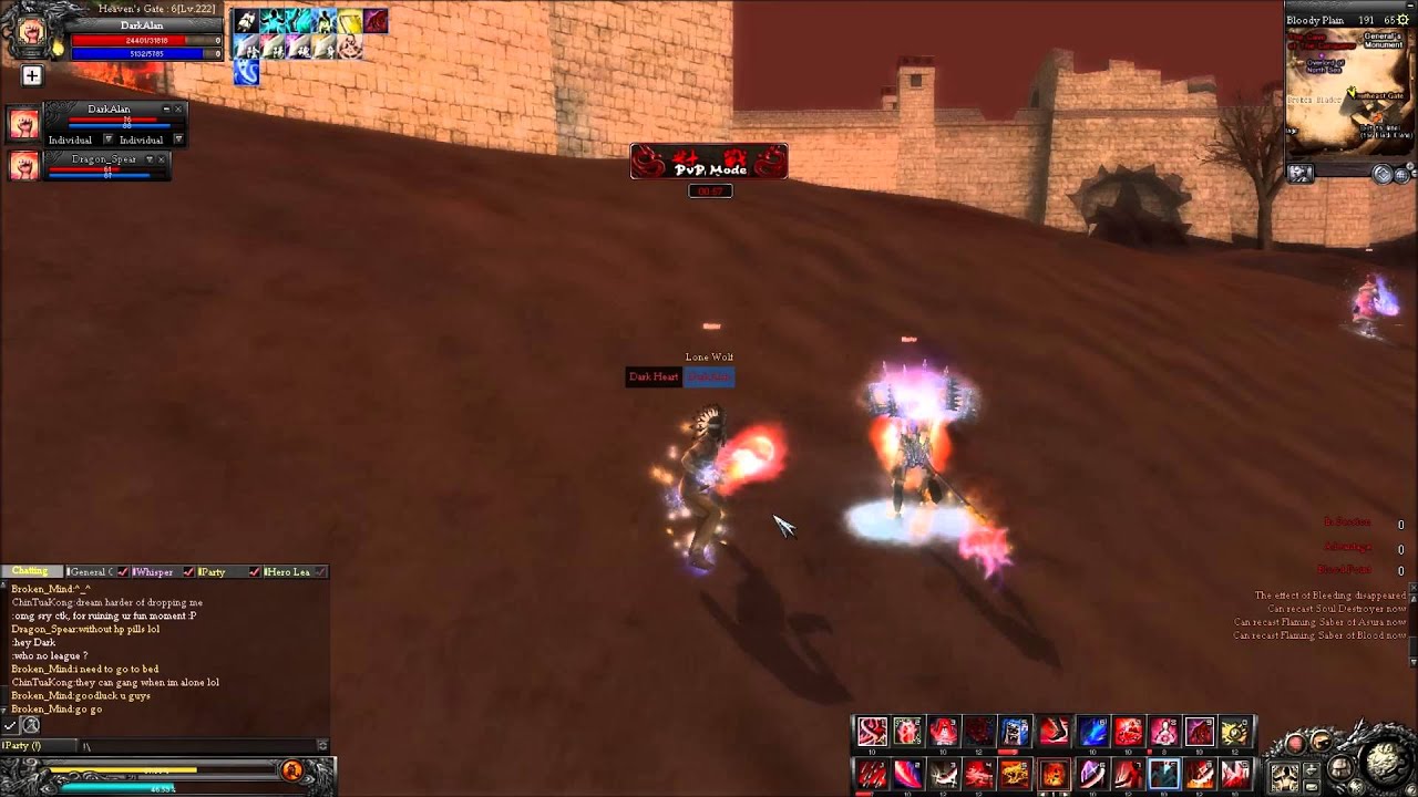 9Dragons PvP - BIA Cheetah down like scabies - YouTube