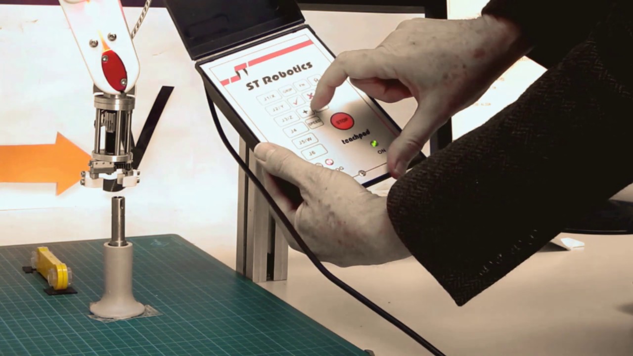 ST Robotics how-to #2 - pick and place. - YouTube