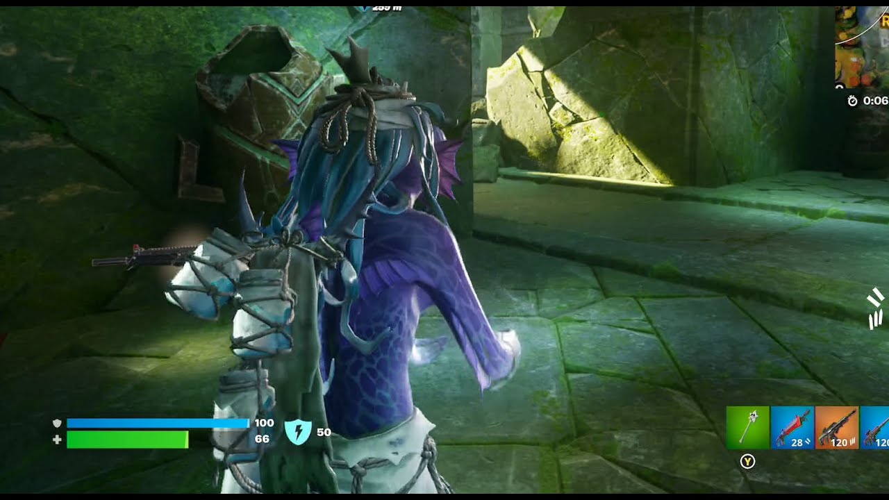 #P4 - POISCRADE / BOGSTICK NEW SKIN GAMEPLAY - SOLO FORTNITE - BERNIE ...