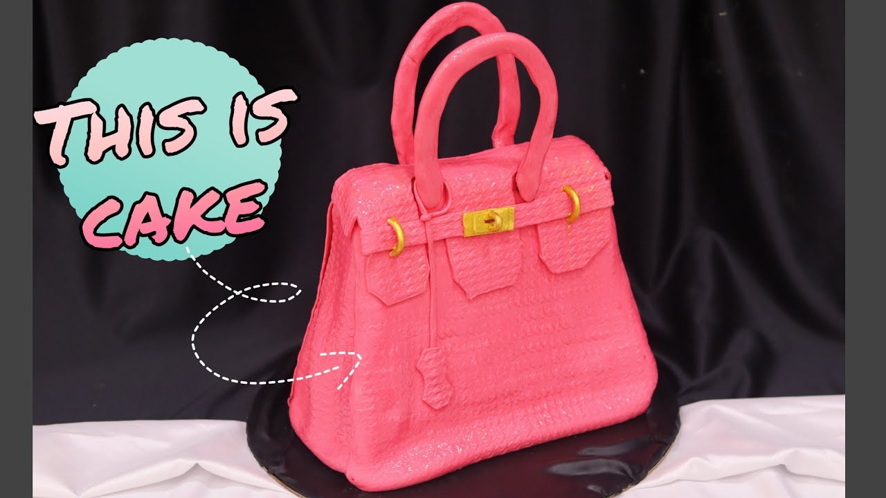 DESIGNER BAG CAKE | HOW TO MAKE A REALISTIC BAG CAKE | PURSE CAKE ...