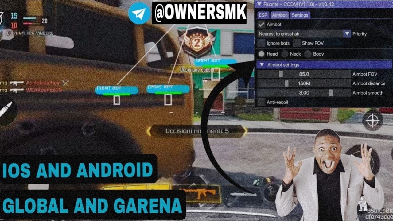 Call of Duty Mobile Hack 🔥 Android & Ios ️ Global and Garena | CODM ...