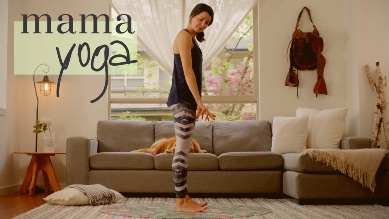 Yoga for Moms - Move to Feel Good - Kukoon Yoga - YouTube