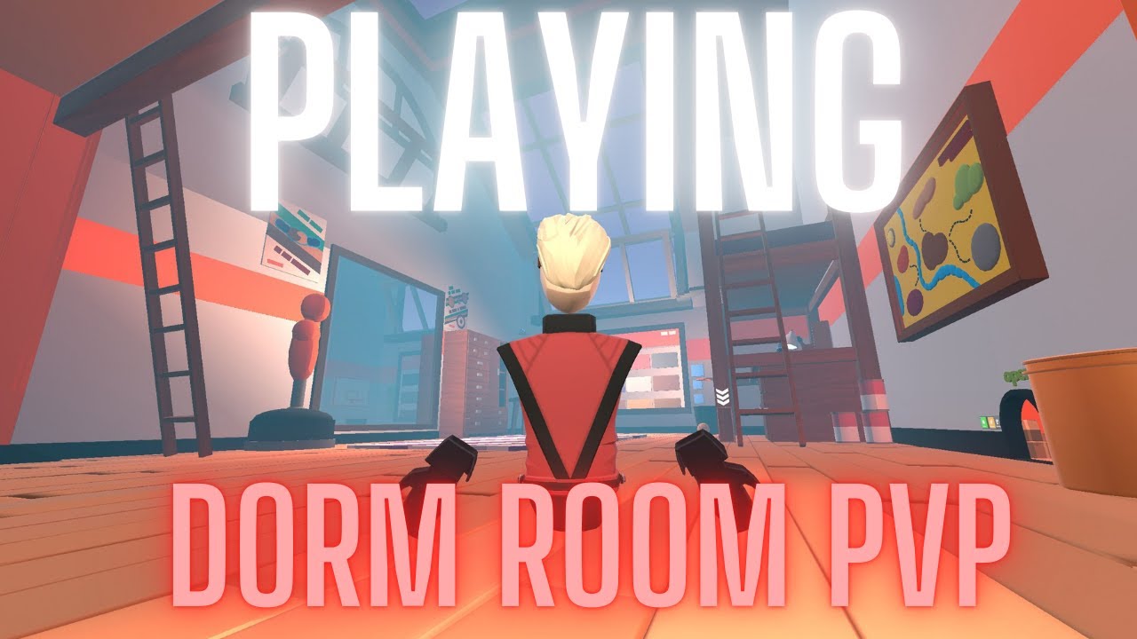 PLAYING DORM ROOM PVP ON REC ROOM!!! - YouTube
