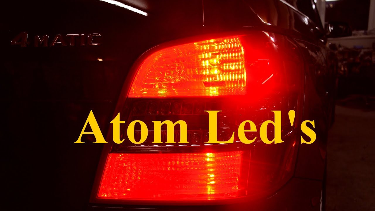 Atom LED’s - подсветка для автомобилей - YouTube