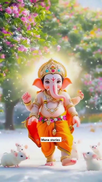 Lord ganesha whatsapp status #devotinalsong #trendingshorts - YouTube