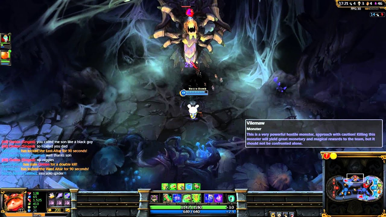 League of Legends: Can Teemo solo Spider in Twisted Treeline? - YouTube