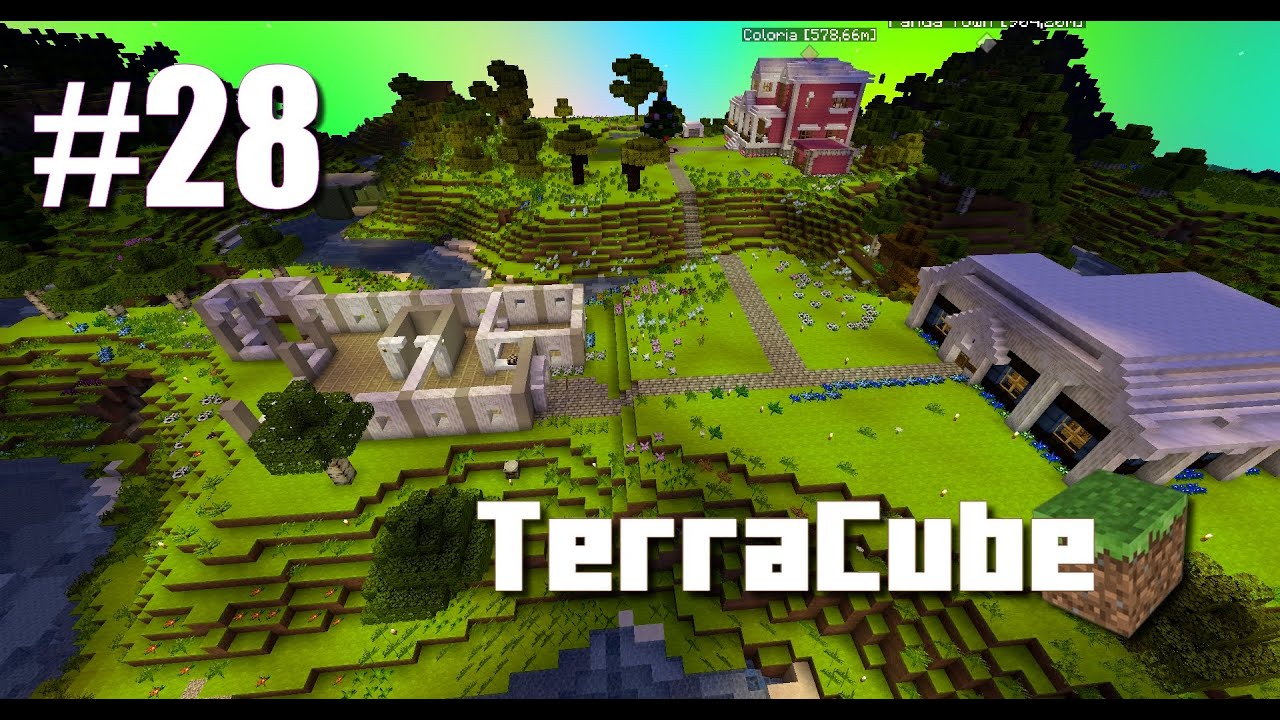 Terracube #28: Toit de Miku et hôpital [Minecraft - redif live] - YouTube