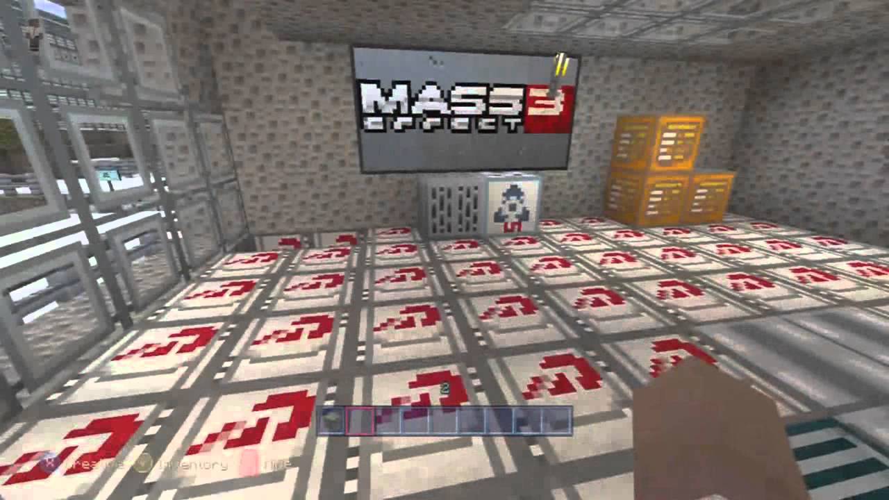 Minecraft - Mass Effect 3 Mash Up Pack - Texture Pack - YouTube