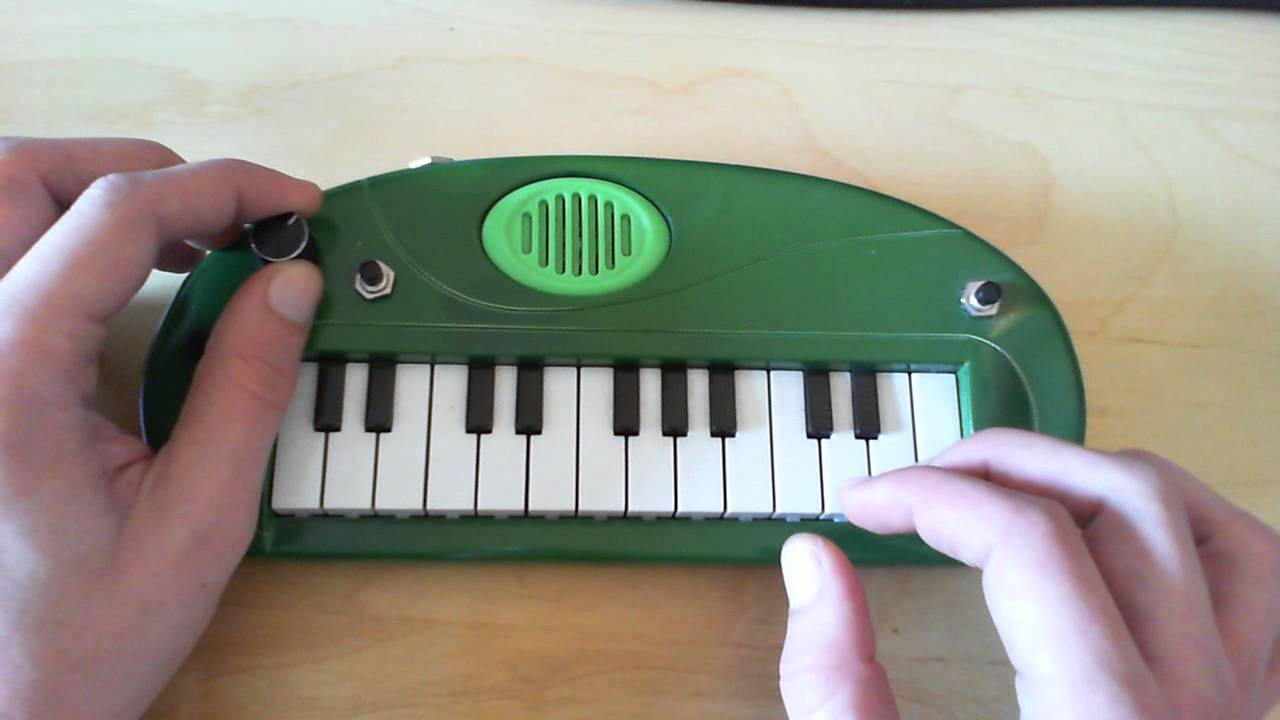 Circuit Bent Toy Keyboard - YouTube