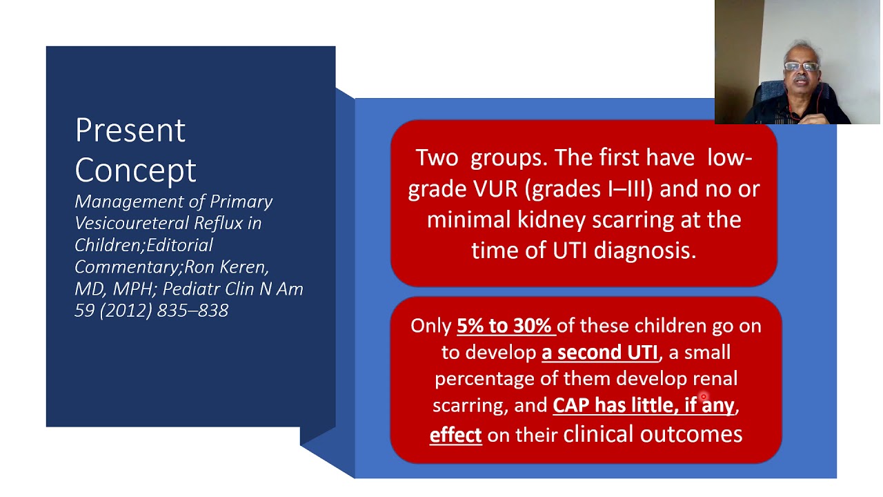 Video 2/5 Evolving Concepts; Continuous Antibiotic Prophylaxis in UTI ...