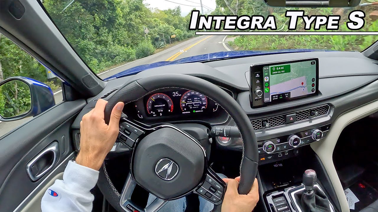 Driving the 2024 Acura Integra Type S - Better Than Civic Type R? (POV ...
