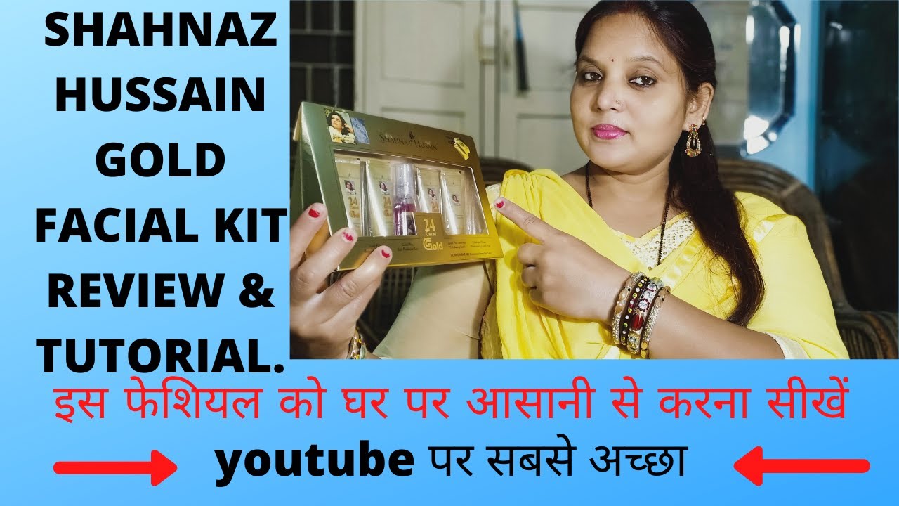 Shahnaz Gold Facial Kit REVIEW and TUTORIAL || STEP BY STEP || Charming ...
