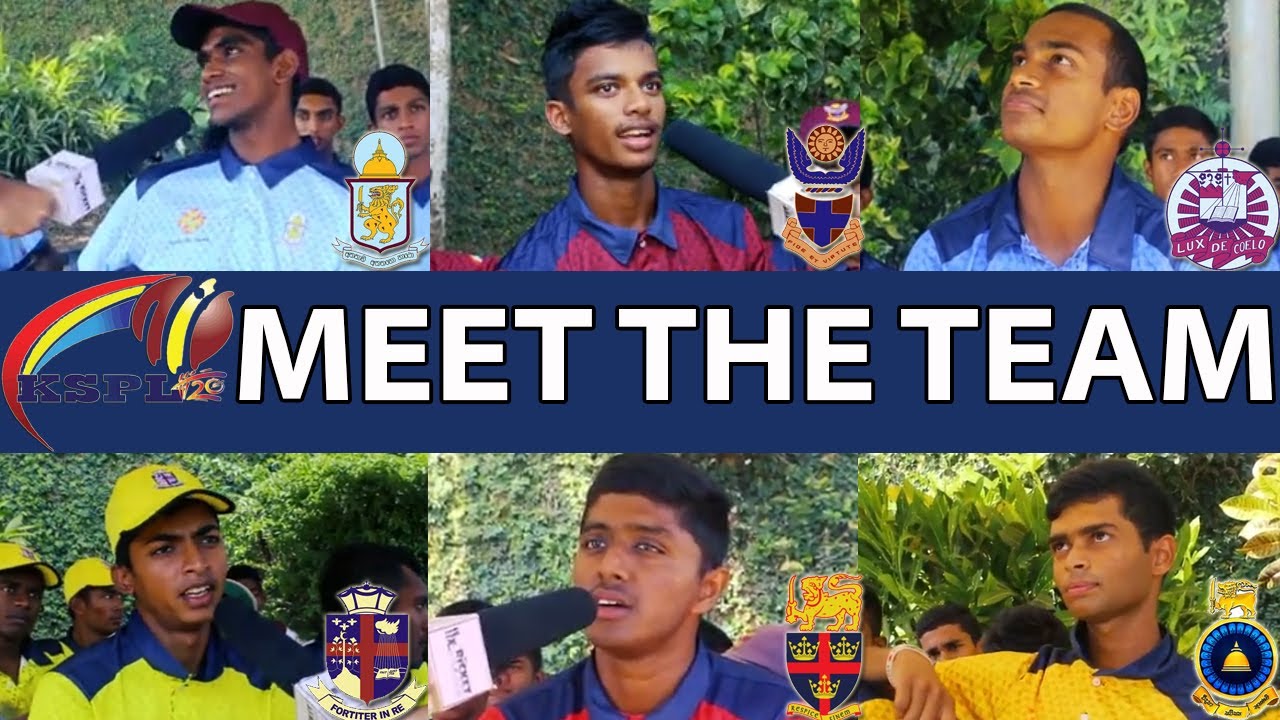Meet The Team - KSPL 2019 | SSCK | VCK | DRCK | KCK | SACK | TCK - YouTube