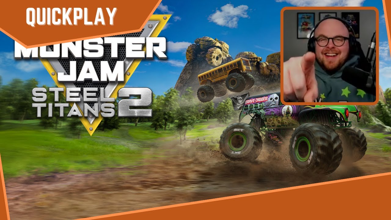 Quickplay- Monster Jam Steel Titans 2 with Squanky - YouTube