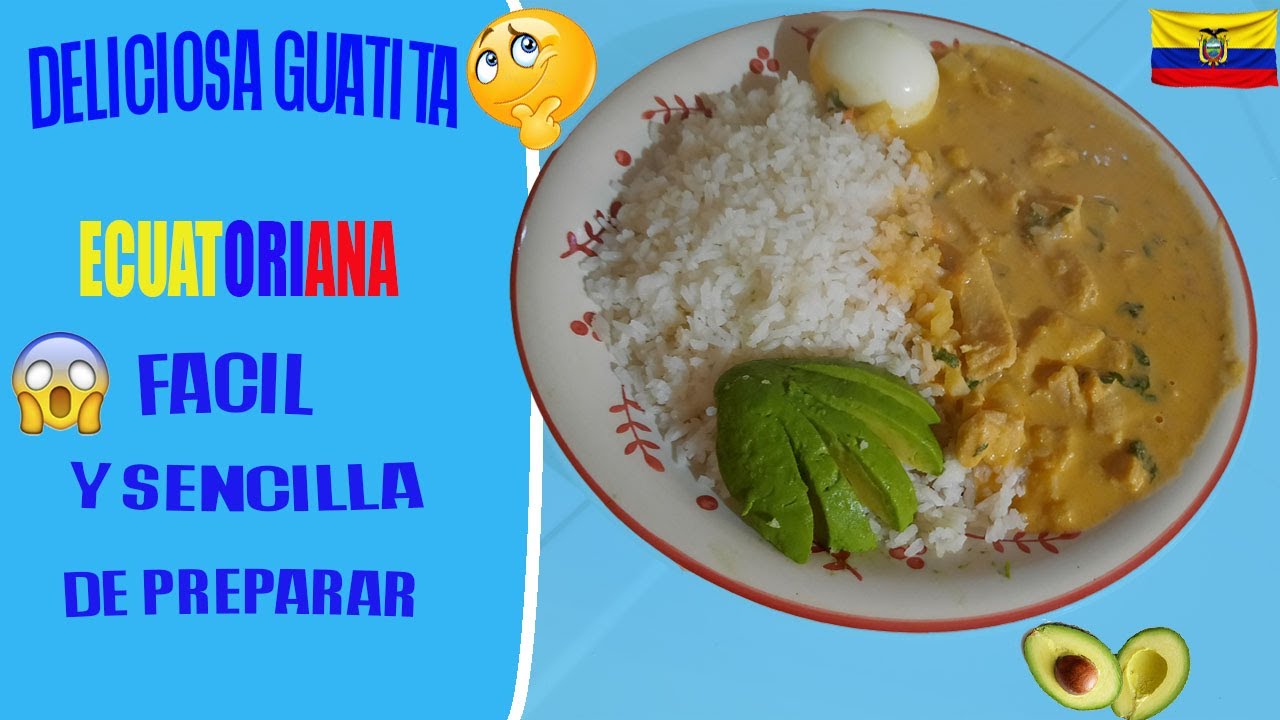GUATITA ECUATORIANA | RECETA - YouTube