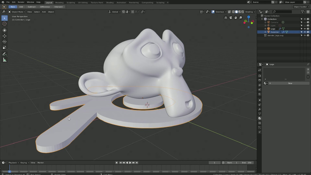 Meet Suzanne, the Blender Monkey - YouTube