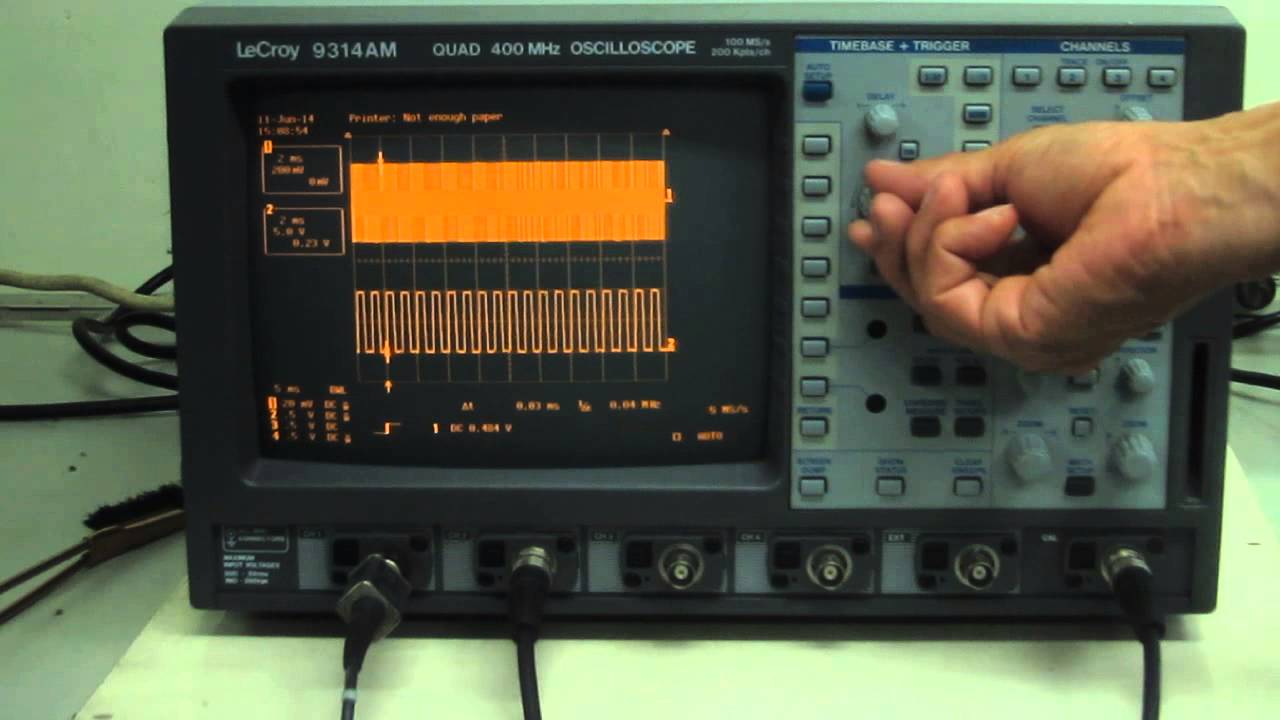 LeCroy 9314AM 400-MHz digital oscilloscope（QUAD400MHz Oscilloscopes ...
