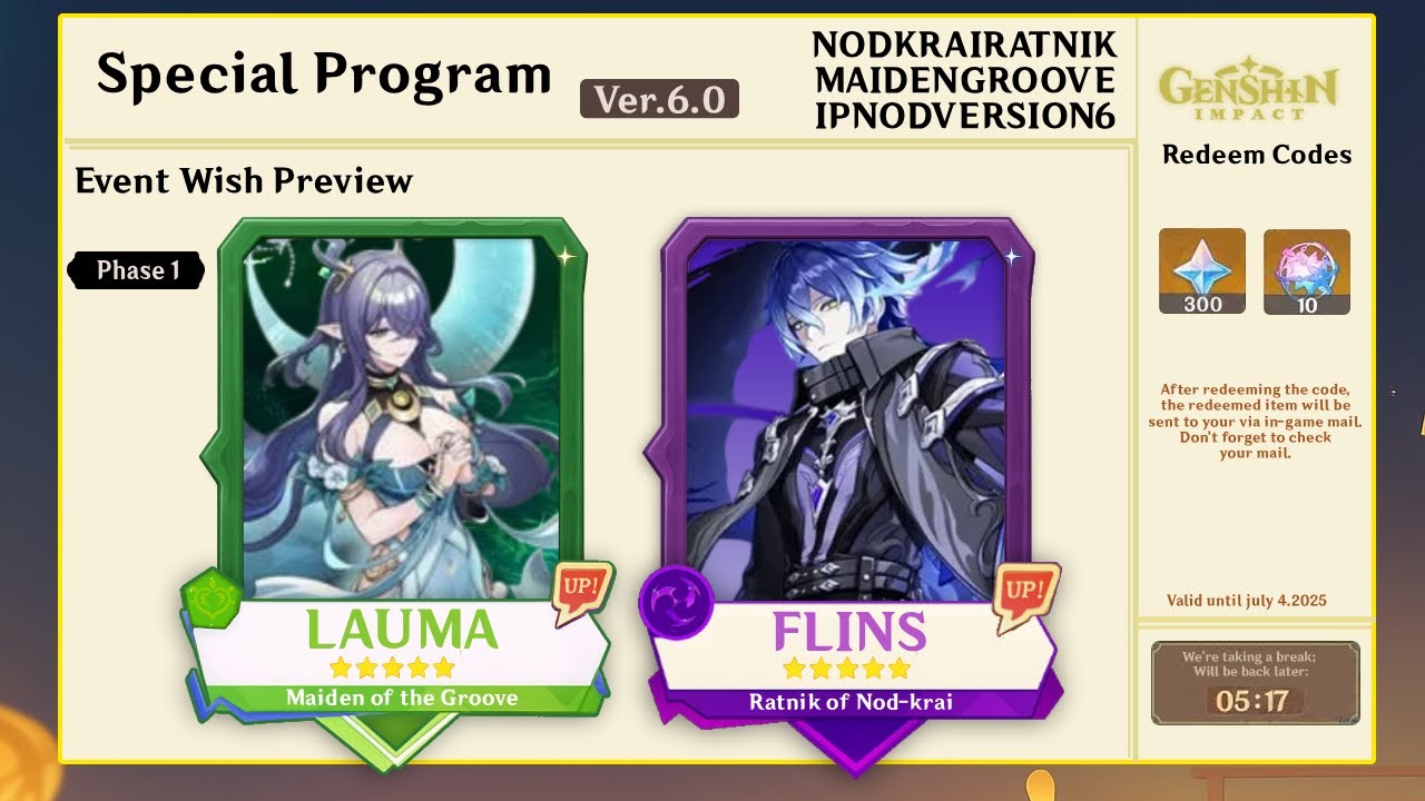 Genshin 6.0 Livestream REVEALED – Nefer, Flins, Lauma, New Region ...