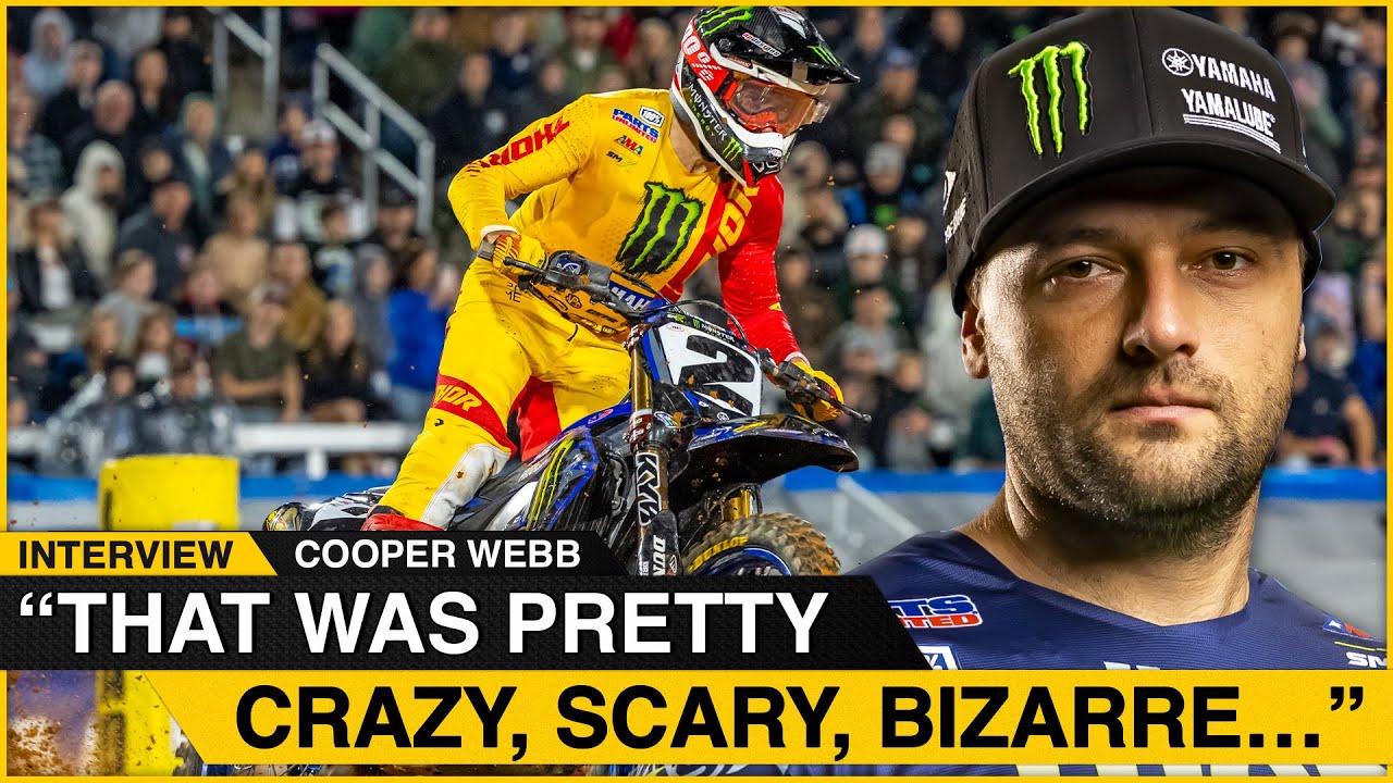 “That was pretty crazy, scary, bizarre…” | Cooper Webb on Birmingham ...
