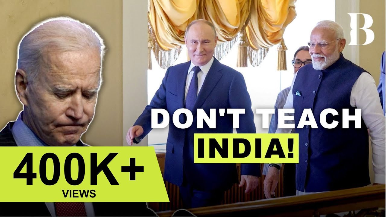 US Pressure on India After Modi's Russia Visit Exposes Diplomatic ...