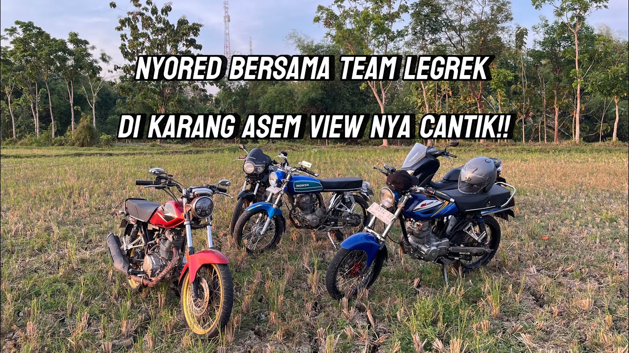 nyored bersama team legrek di Karangasem🔥 #cb_kemaki2 #njabur # ...