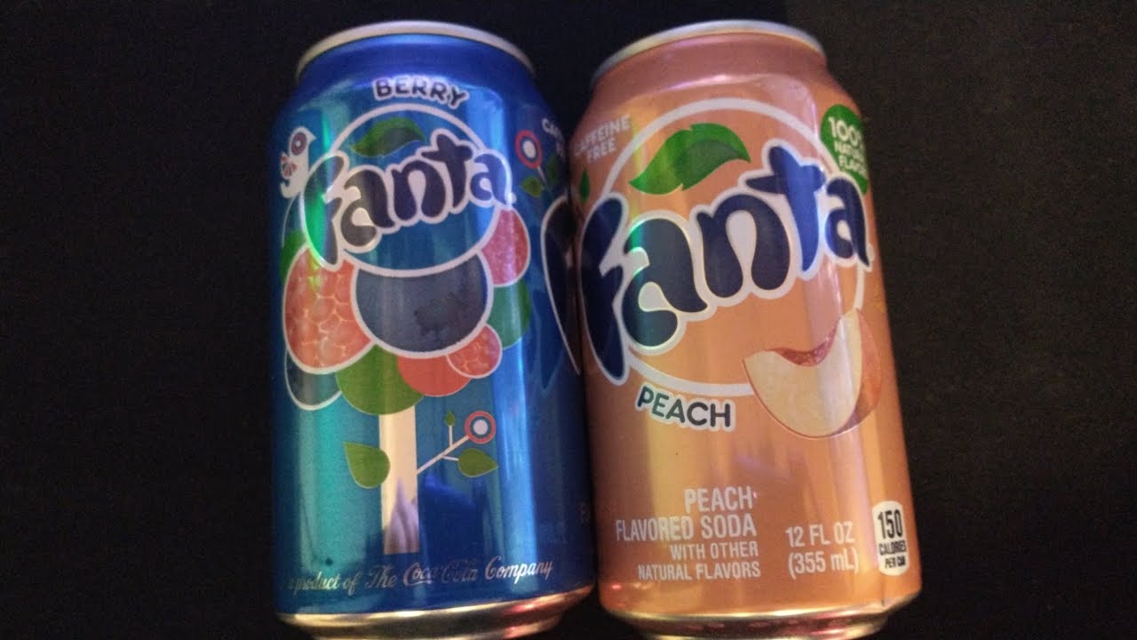 Fanta: Peach and Fanta: Berry | Review - YouTube