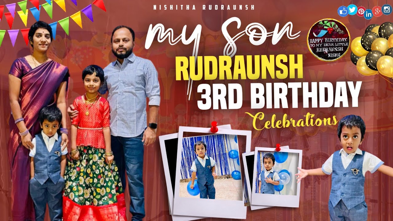 Rudraunsh Birthday Celebrations | Happy Birthday Rudraunsh - YouTube
