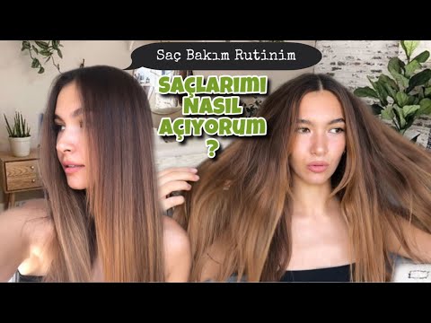 UYGULAMALI SAÇ BAKIMI VE BİRAZCIK ŞARKI / SAÇLARIMIN RENGİNİ NASIL AÇIYORUM?