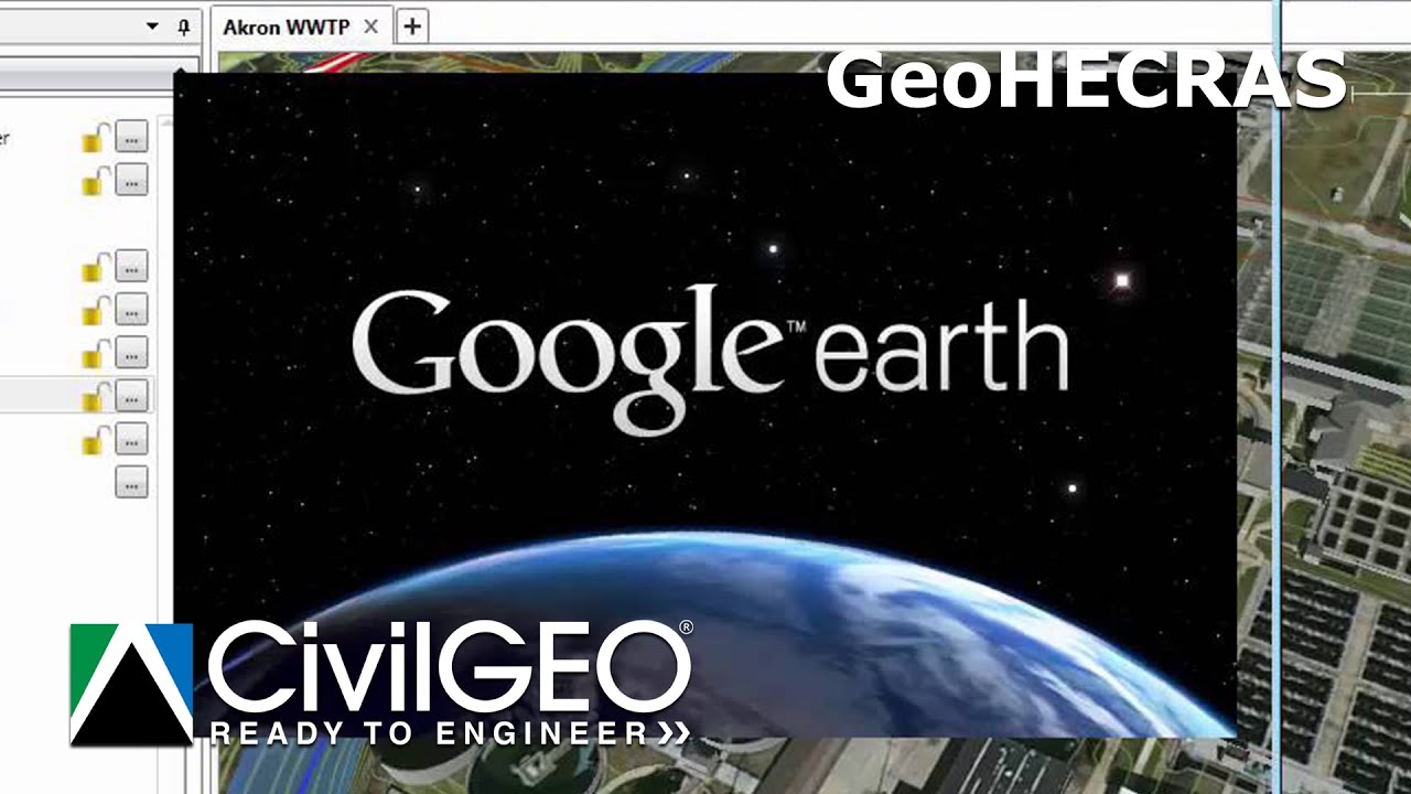 Incorporating a HEC-RAS model into Google Earth | CivilGEO - YouTube