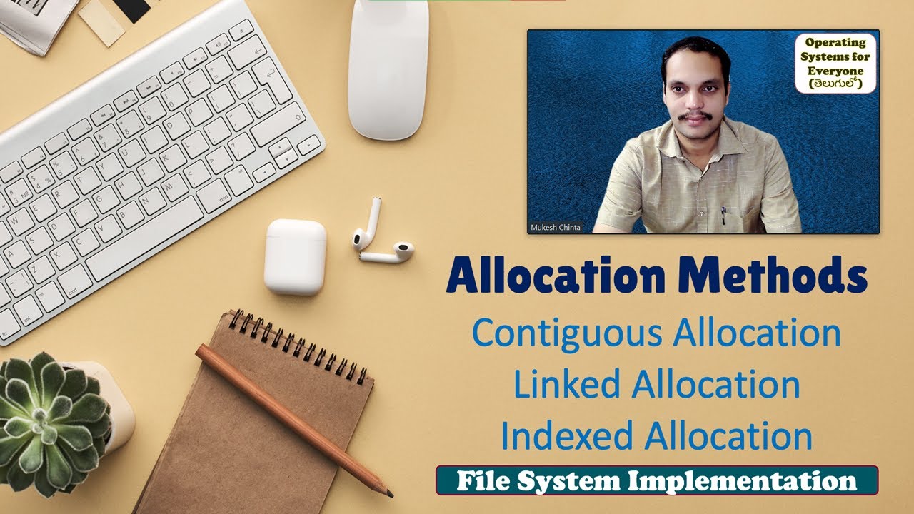 Allocation Methods Contiguous Allocation Linked Allocation Indexed Allocation Fat