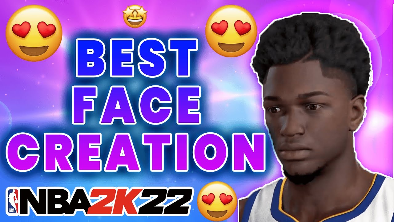 NBA 2K22 BEST DRIPPY FACE CREATION!! LOOK LIKE A DRIBBLE GOD 🍫😍 - YouTube