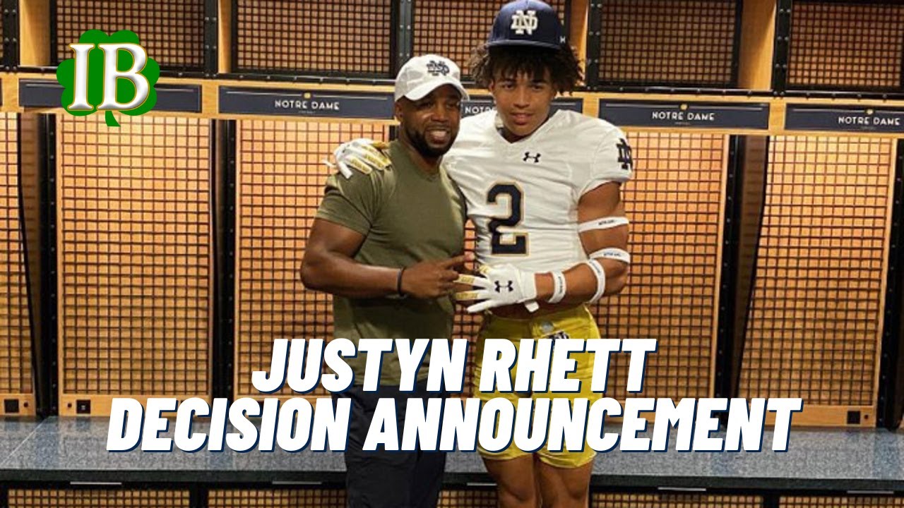 Elite 2023 Corner Justyn Rhett Ready To Make College Decision - YouTube