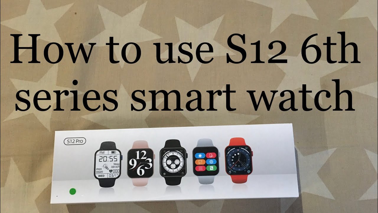 How to use S12 pro 6th series smart watch #kerala #shorts #applewatch # ...