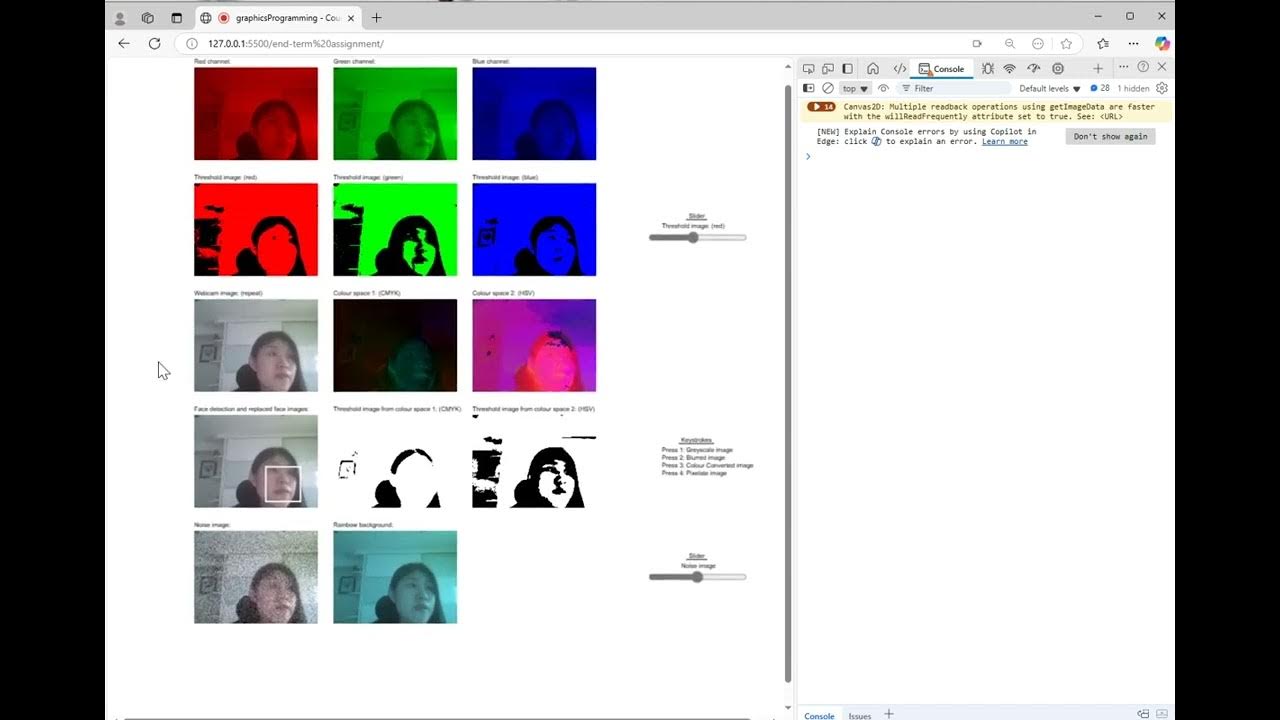 An image processing application - YouTube