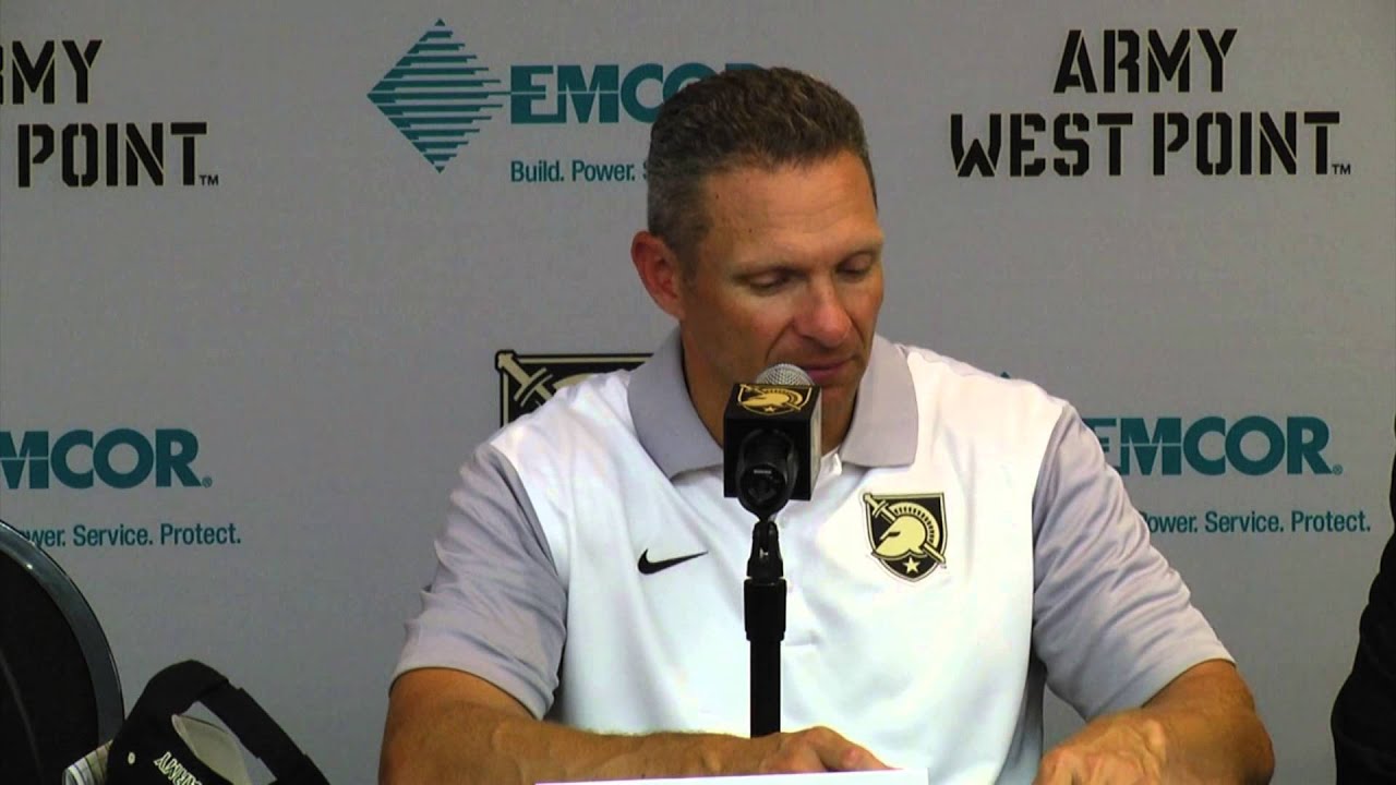 Army West Point Football: Postgame Press Conference vs. Wake Forest 9 ...