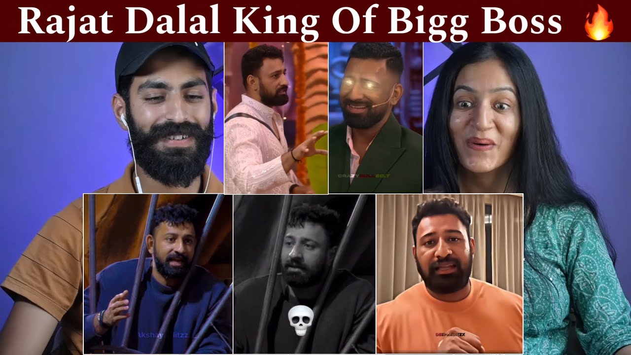 Reaction On : Rajat Dalal Killing Vibe In Bigg Boss | Rajat Dalal Bigg Boss Reaction - YouTube