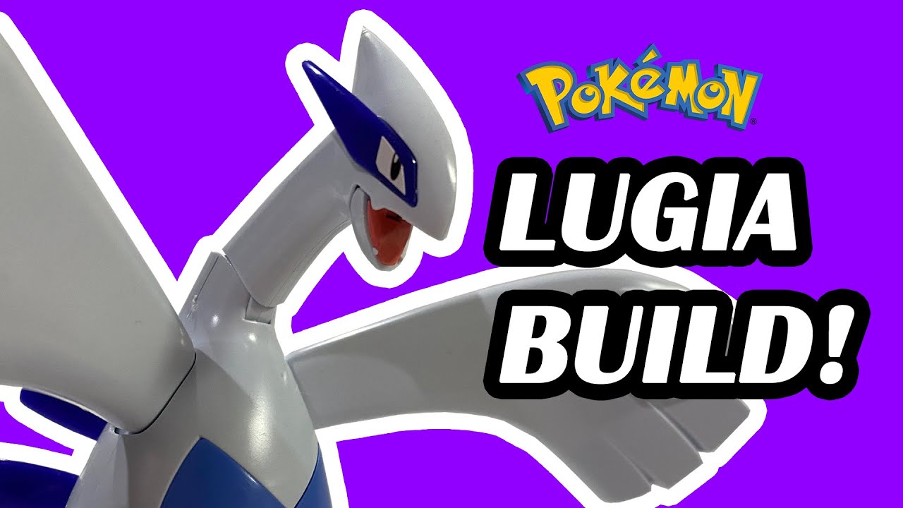 Pokémon Model Kit - Lugia Build! - YouTube
